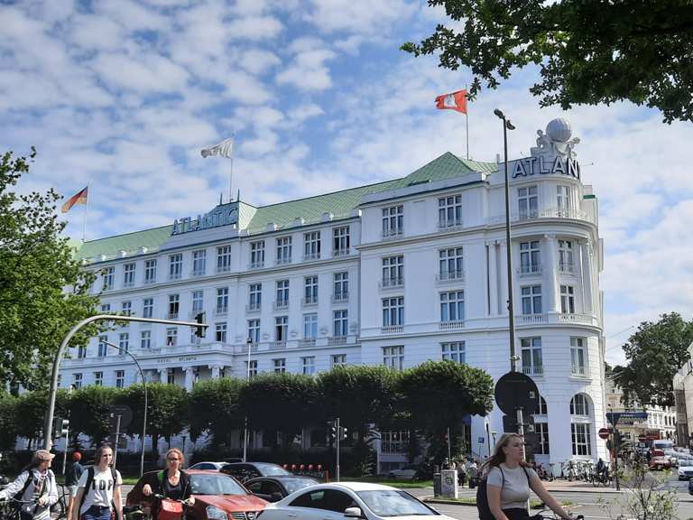 Atlantic Hotel wandelroutes en hikes | Komoot