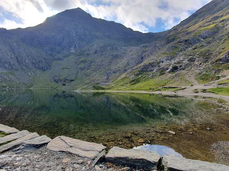 Pyg Track & Miners Track loop to Yr Wyddfa / Snowdon from Pen y Pass ...