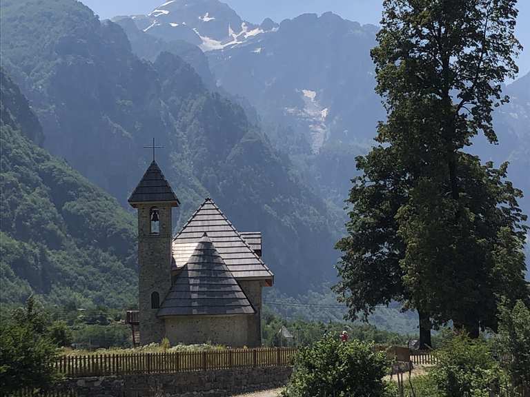 Kisha e Thethit - Church of Theth: Wanderungen und Rundwege | komoot