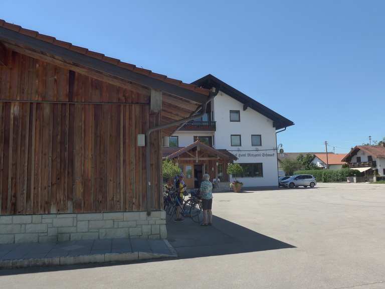 Landgasthof Hotel Metzgerei Schmuck in Arget : Radtouren und Radwege ...