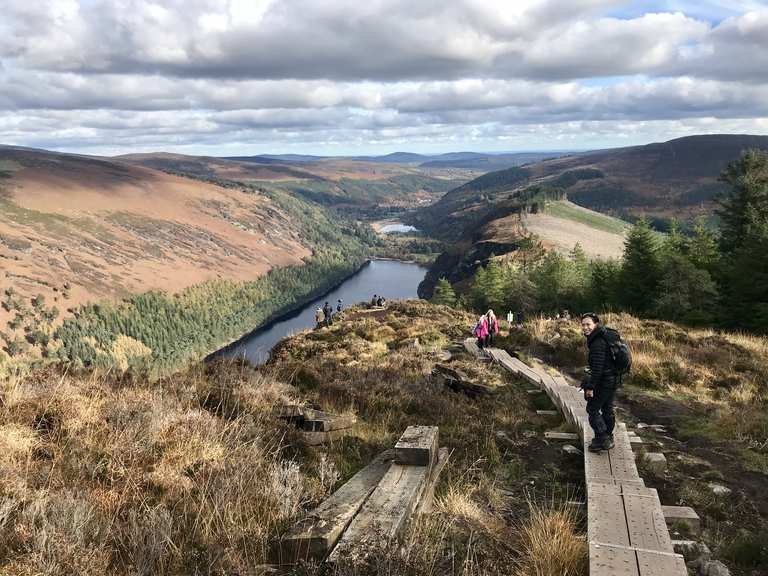 Spinc and the White Route from Glendalough — Wicklow Mountains National ...