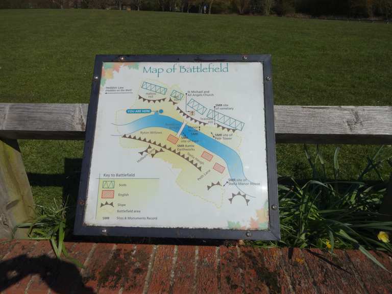 Battle of Newburn site Road Cycle Routes and Map | Komoot