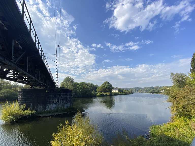 Die Ruhr bei Essen Steele : Radtouren und Radwege | komoot