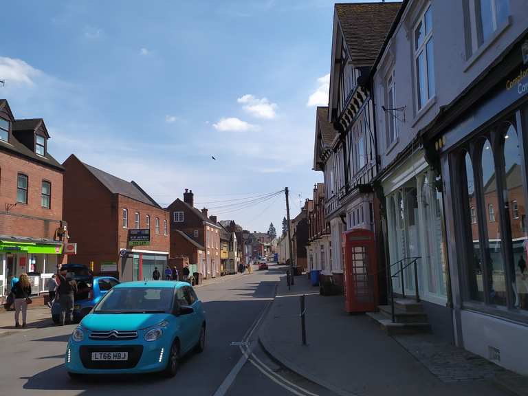 Kinver village Road Cycle Routes and Map | Komoot