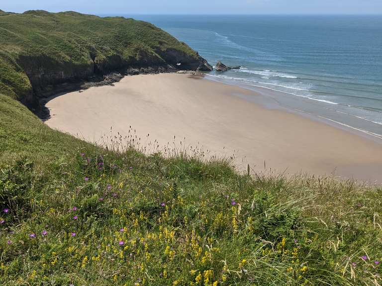 Blue Pool Bay: Wanderungen und Rundwege | komoot