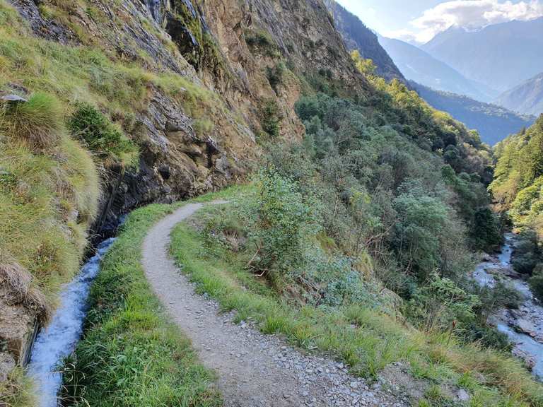 Suonen-Trail im Wallis: Wanderungen und Rundwege | komoot