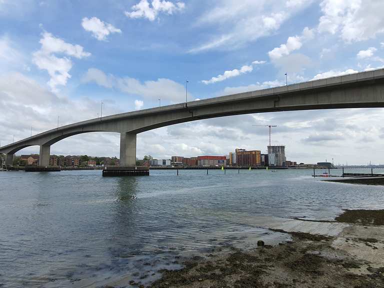 Itchen Bridge - Cycle Routes and Map | Komoot