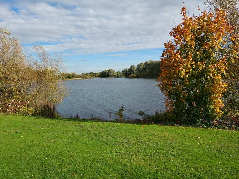 Caldecotte lake - Cycle Routes and Map | Komoot