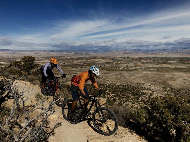 Mack Ridge Trail & Lion's Loop (Kokopelli's Trail loops) — McInnis ...