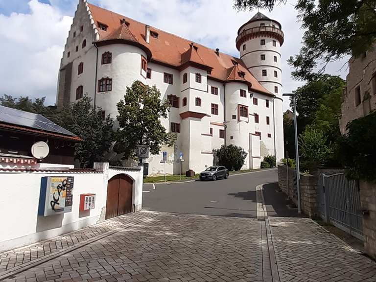 Schloss Grumbach in Rimpar fietsroutes en kaart | Komoot