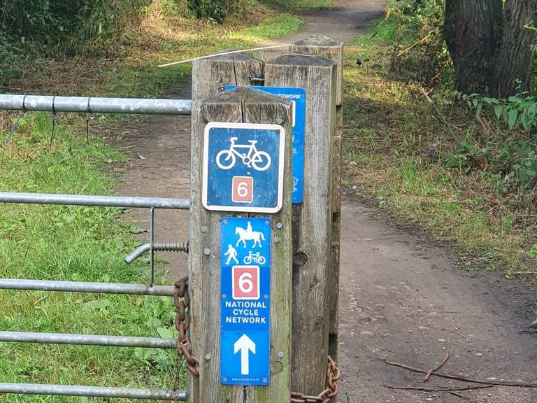 Linby Bike Trail - pristine gravel Cycle Routes and Map | Komoot