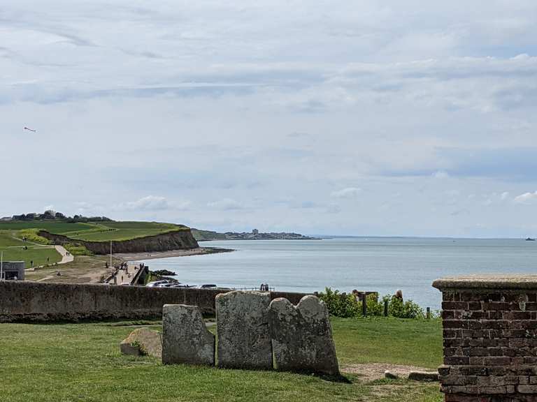 Reculver Towers - Cycle Routes and Map | Komoot