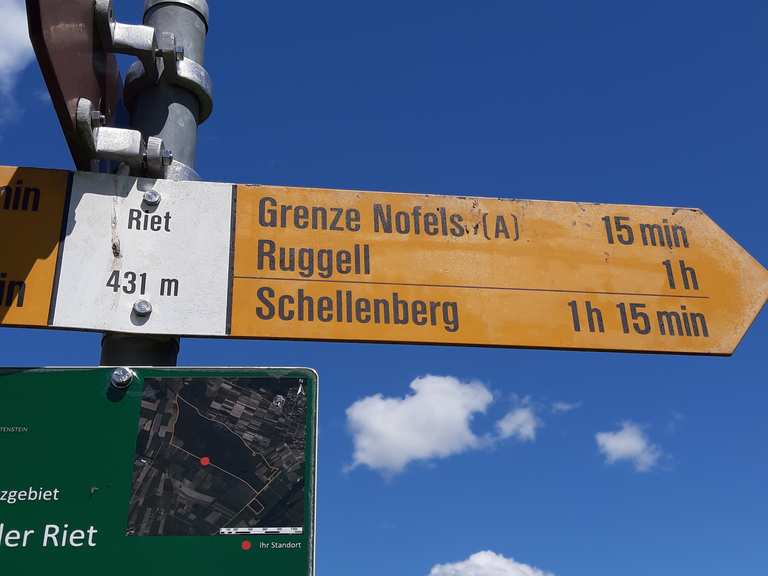 Ruggeller Riet Routes for Walking and Hiking | Komoot