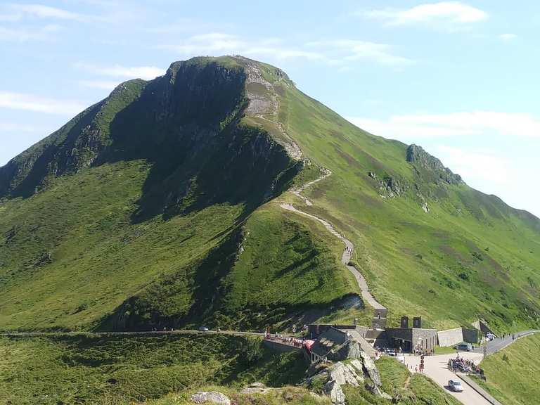 Pas de Peyrol and Puy Mary Road Cycle Routes and Map | Komoot