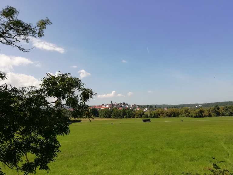 Blick auf Herbstein : Radtouren und Radwege | komoot