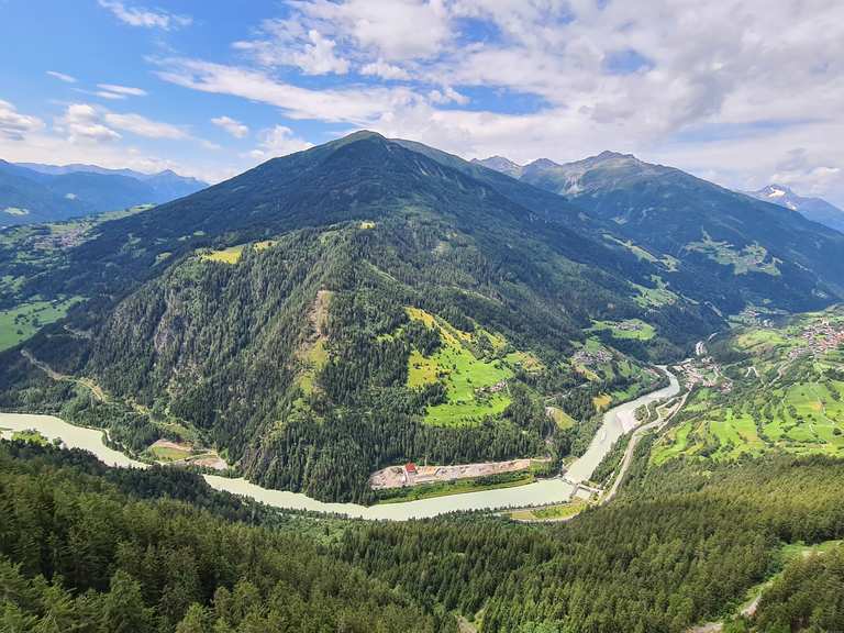 Gacher Blick Viewing Platform – View of the Inn Valley Routes for ...