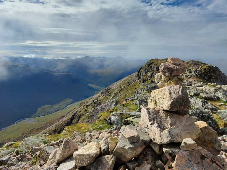 Stob Dearg (Buachaille Etive Mòr) Summit Routes for Walking and Hiking ...