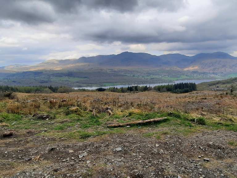 View over Coniston – View over Coniston Water loop from Satterthwaite ...