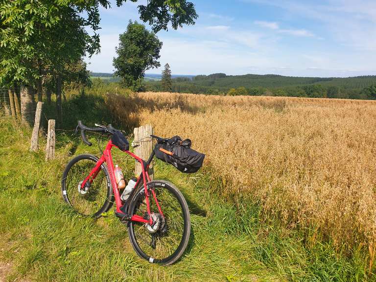 Kneiff 560m - Höchster Berg von Luxemburg - wiellerroutes en kaart | Komoot
