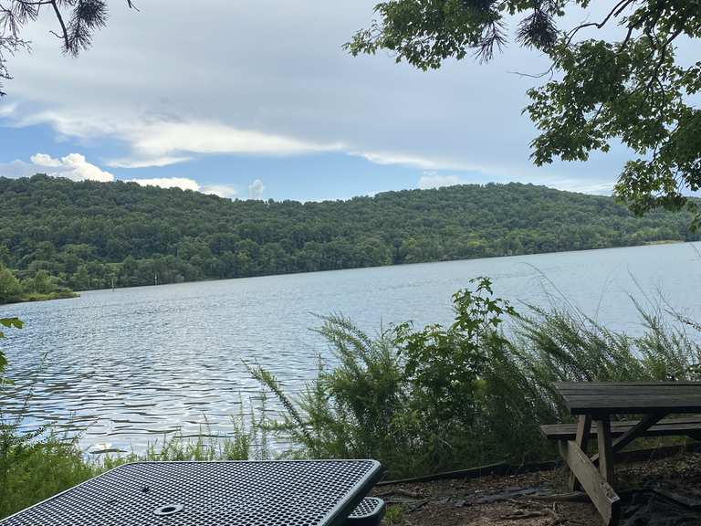 Haw Ridge Lake Trail loop - Oak Ridge, Tennessee | percurso de Mountain ...