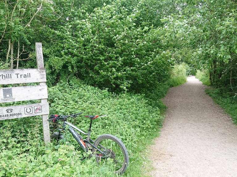 Silverhill Trail to Teversal Mountain Bike Trails & Tracks | Komoot