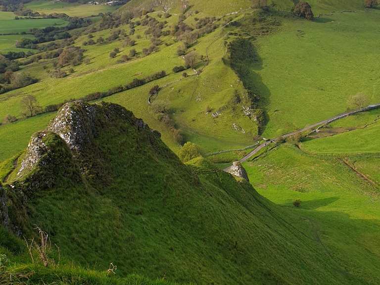 Aldery Cliff to Hollins Hill loop — Peak District National Park | hike ...