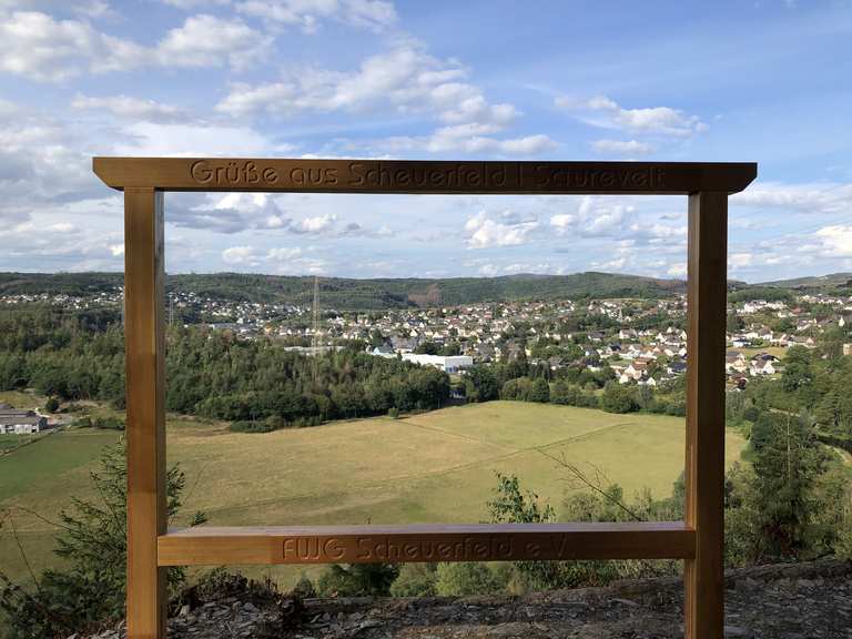 Eisenbahntunnel – Scheuerberg trails Runde von Scheuerfeld (Sieg ...