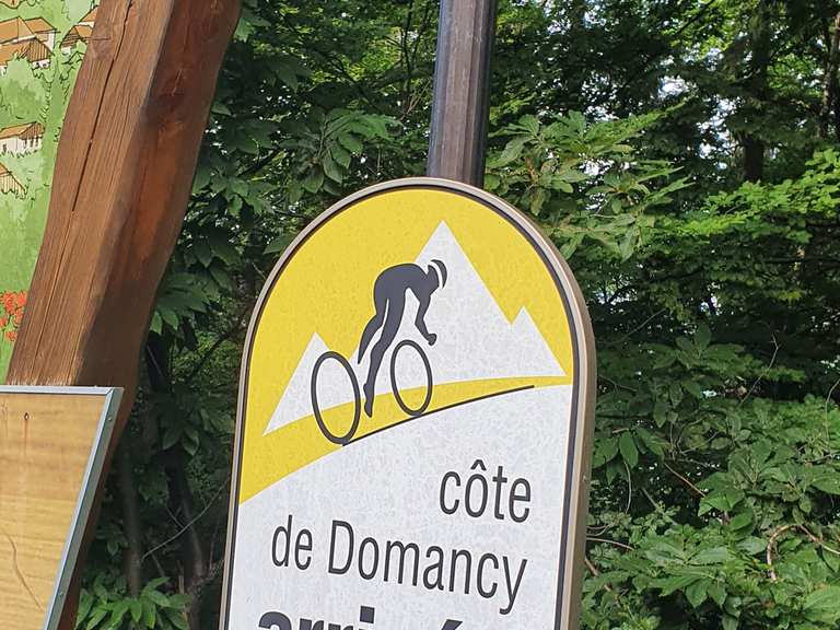 Côte de Domancy montée Bernard Hinault - wiellerroutes en kaart | Komoot