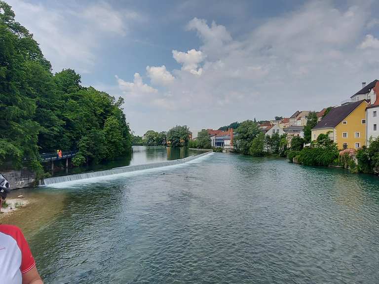 Blick auf Mündung Steyr-Enns - Cycle Routes and Map | Komoot