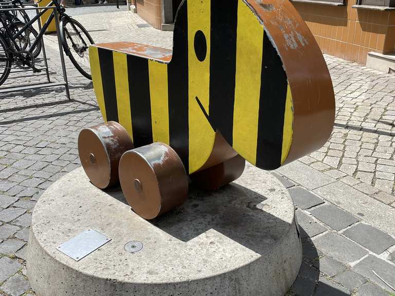 Sculpture de la Tigerente de Janosch – Randonnées & Comment s'y rendre ...