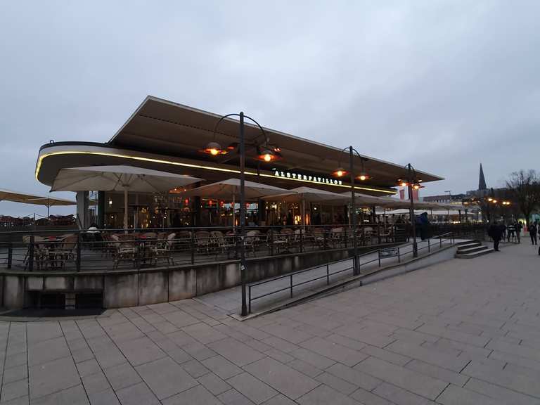 Alsterpavillon - Cycle Routes and Map | Komoot