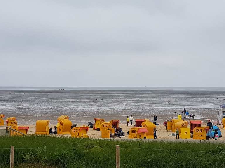 View of the North Sea - Cycle Routes and Map | Komoot