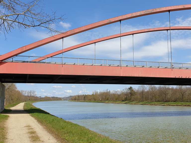 Mittelland Canal 🚢 near Obersteinbeck - Cycle Routes and Map | Komoot