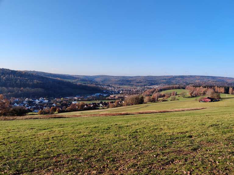 View of the Kinzig valley - Mountain Bike Trails & Tracks | Komoot