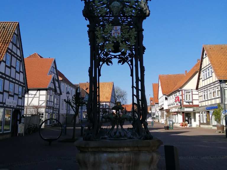 Altstadt, Fußgängerzone Springe - Cycle Routes and Map | Komoot