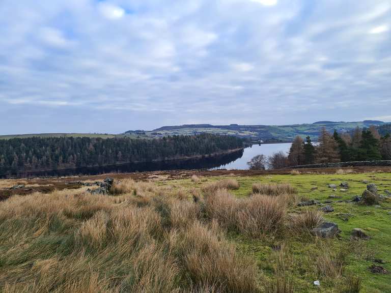 Views of Langsett Reservoir Routes for Walking and Hiking | Komoot