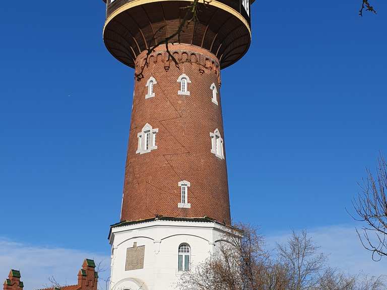 Wasserturm Schwedt: Wanderungen und Rundwege | komoot