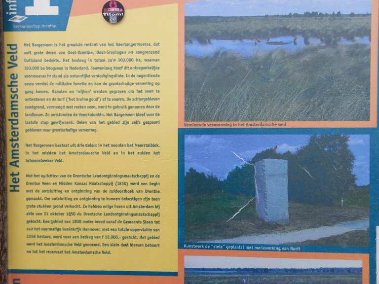Weg door het veen – Verlengde Noordersloot rondtocht vanuit Weiteveen ...