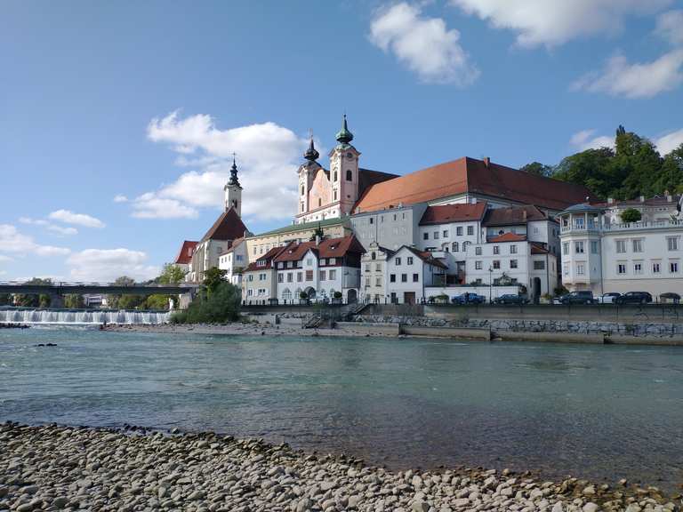 Blick auf Mündung Steyr-Enns - Cycle Routes and Map | Komoot