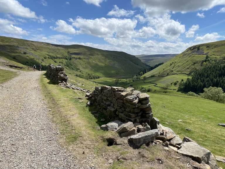 Swale Trail – Tan Hill pub loop from Low Row | mountain bike ride | Komoot