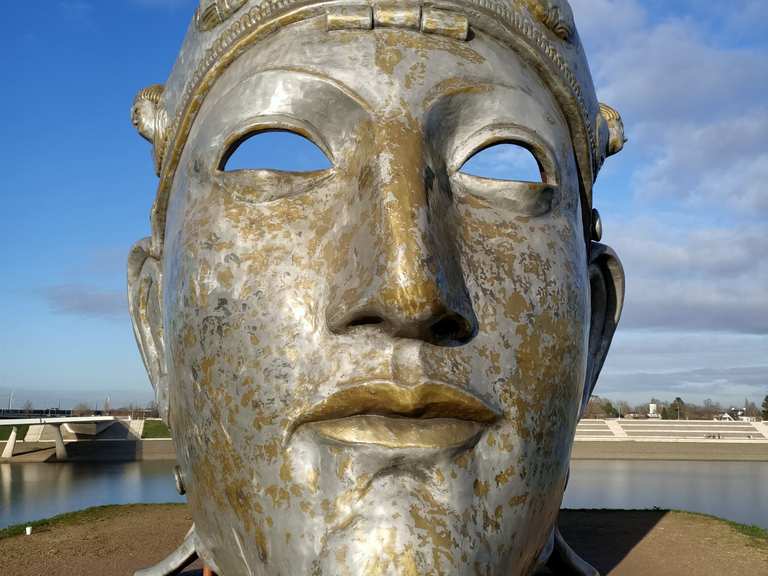 Het gezicht van Nijmegen (Romeins Masker) wandelroutes en hikes | Komoot