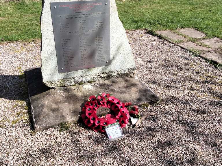 Fauld Explosion Crater Memorial Routes for Walking and Hiking | Komoot
