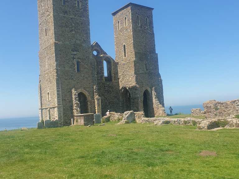 Reculver Towers - Cycle Routes and Map | Komoot