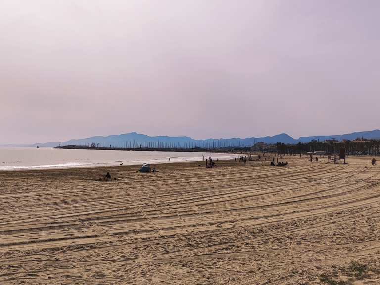 Platja del Regueral y Paseo Marítimo de Levante: Rutas de senderismo y ...
