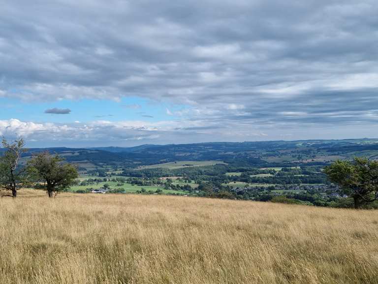 Longstone Moor & the River Derwent loop from Calver — Peak District ...