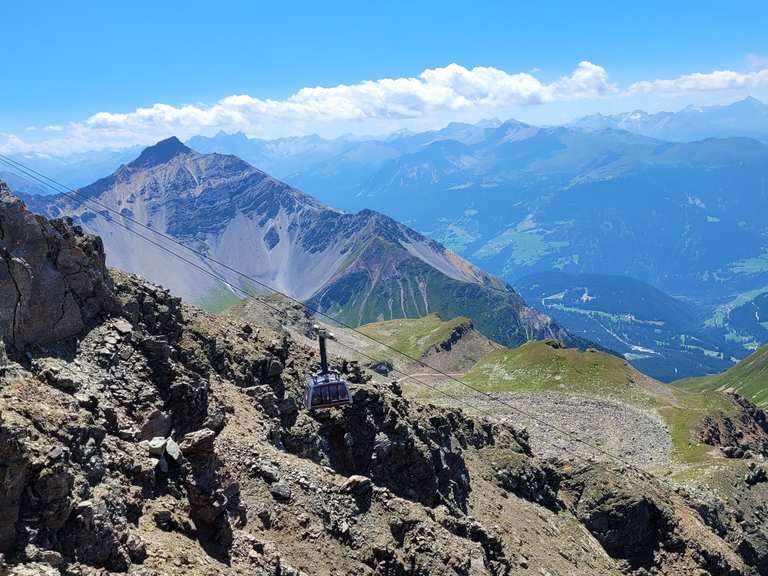 Parpaner Rothorn Gipfel: Wanderungen und Rundwege | komoot