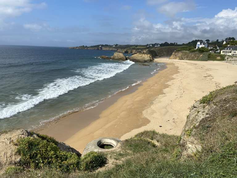 Plage de Kerou: Wanderungen und Rundwege | komoot