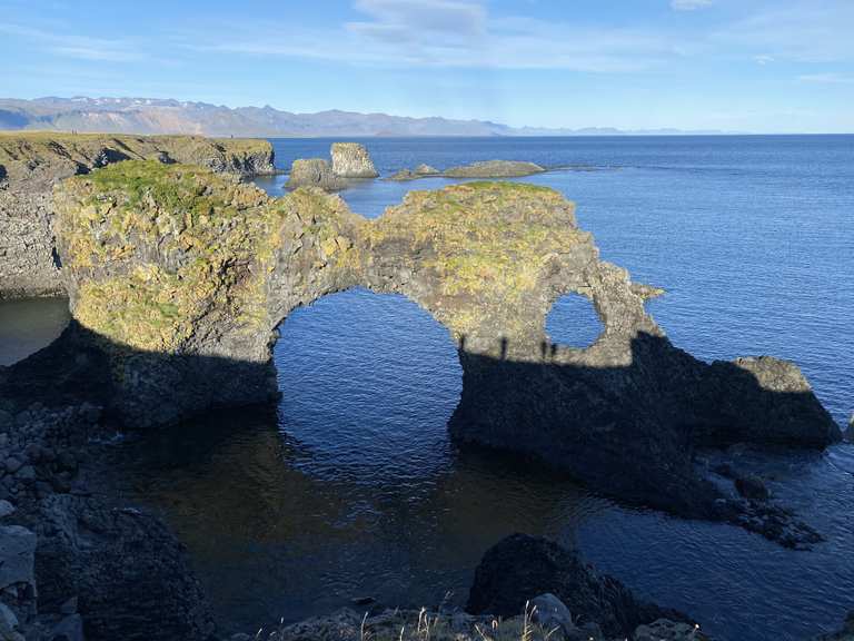 Gatklettur („Hellnar Arch“): Rutas de senderismo y caminatas | Komoot