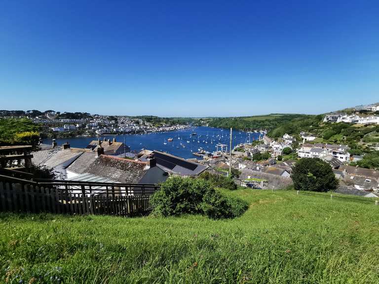 Caminhada em loop da Fowey Hall com os ferries de Bodinnick e Polruan ...