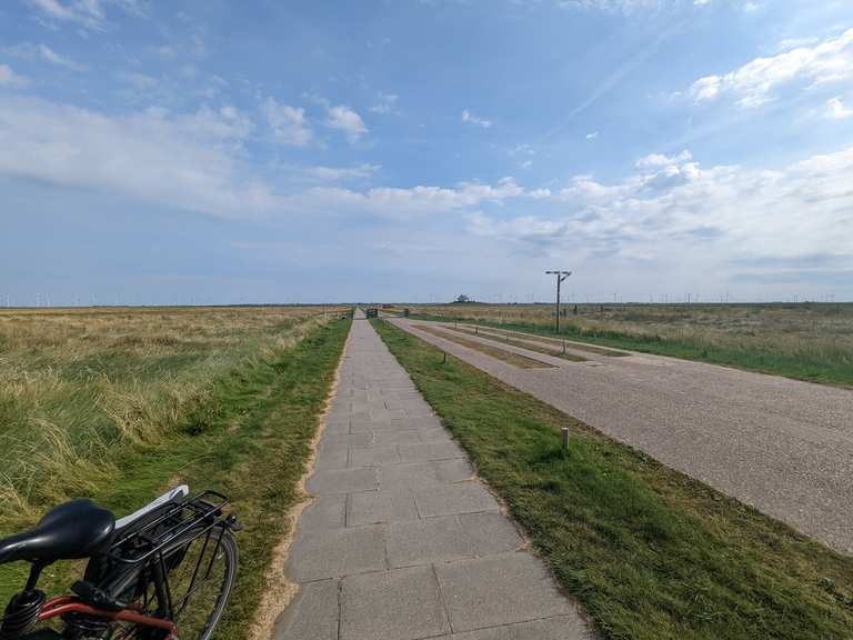 Schöner Radweg am Deich : Radtouren und Radwege | komoot